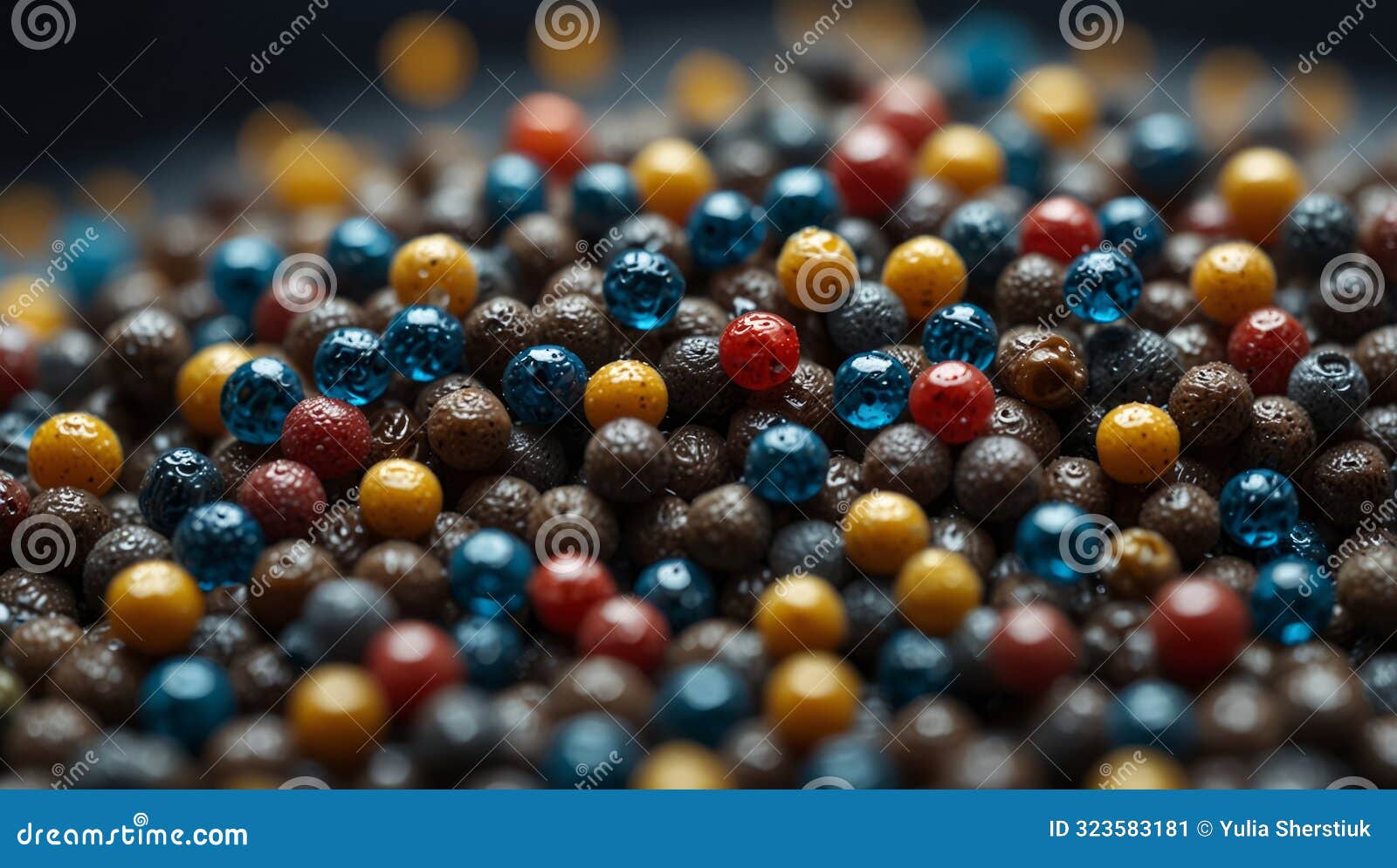 Micro Water Drops On Chilled Soda Water Bottle Kalyan Stock Image ...
