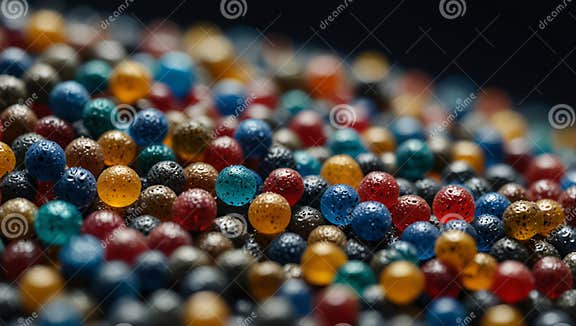 Small Plastic Pellets on the Finger Micro Plastic Water Pollution ...