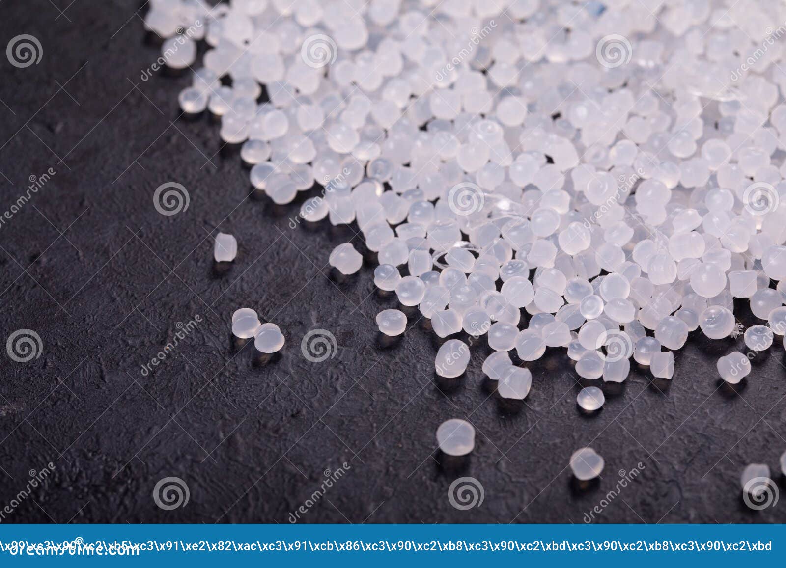 Small Plastic Pellets. Micro Plastic. Air Pollution. Stock Image ...