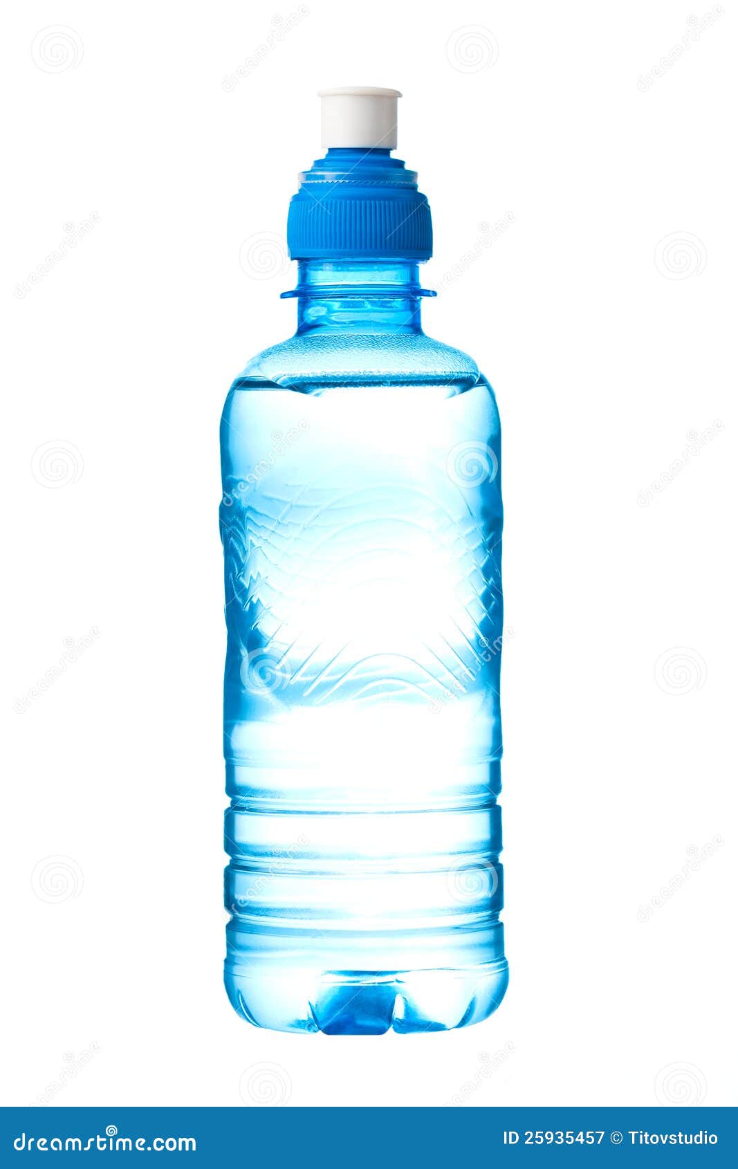 Small plastic water bottle stock image. Image of transparent - 25935457