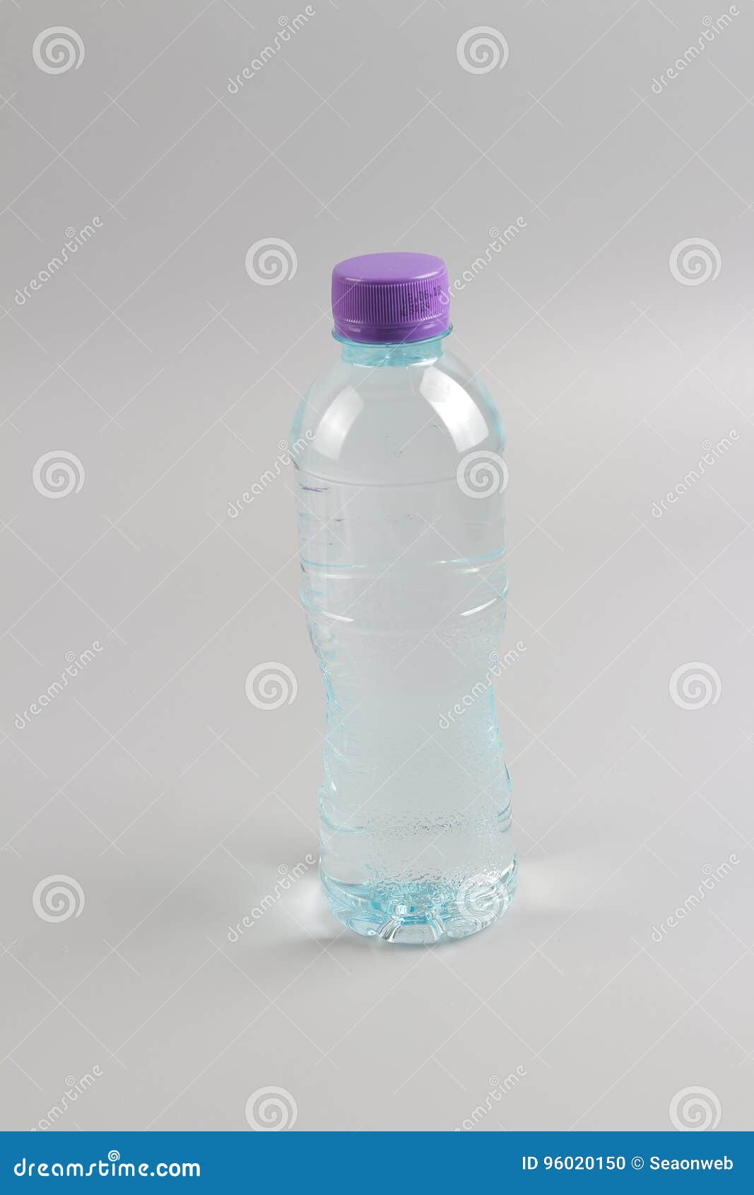 Small Plastic Water Bottle on Background Stock Photo - Image of clean ...