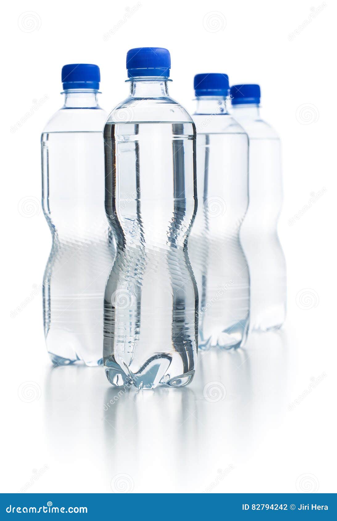 Small Plastic Water Bottle. Stock Photo - Image of purity, healthy ...