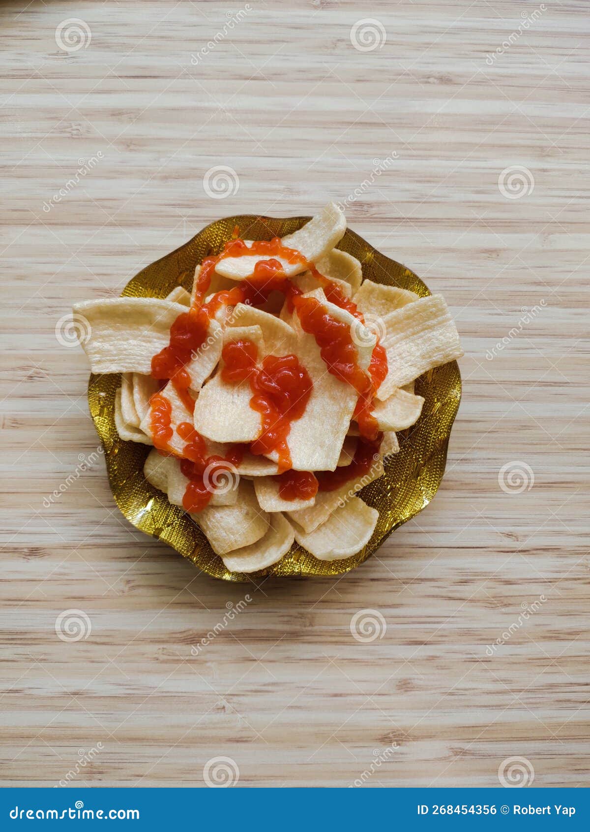 A Small Plate of Snacks on the Table Stock Photo - Image of tasty ...