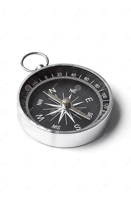 Small pocket compass stock photo. Image of vertical, navigation - 15735506