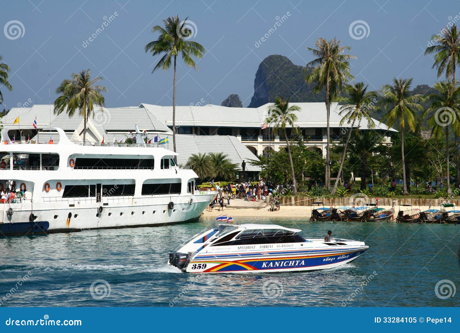 Small Port Island Isabela Galapagos Islands Editorial Image ...