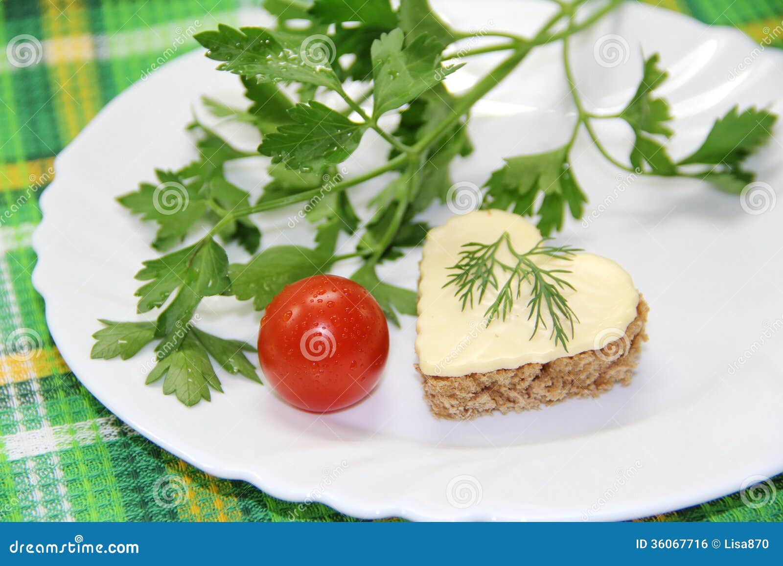 Small portion of food stock photo. Image of food, parsley - 36067716