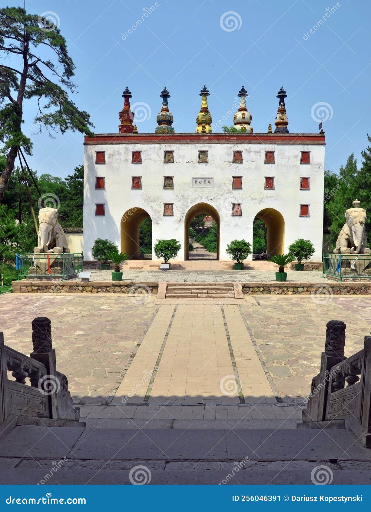 Small Potala gate editorial photo. Image of architecture - 256046391