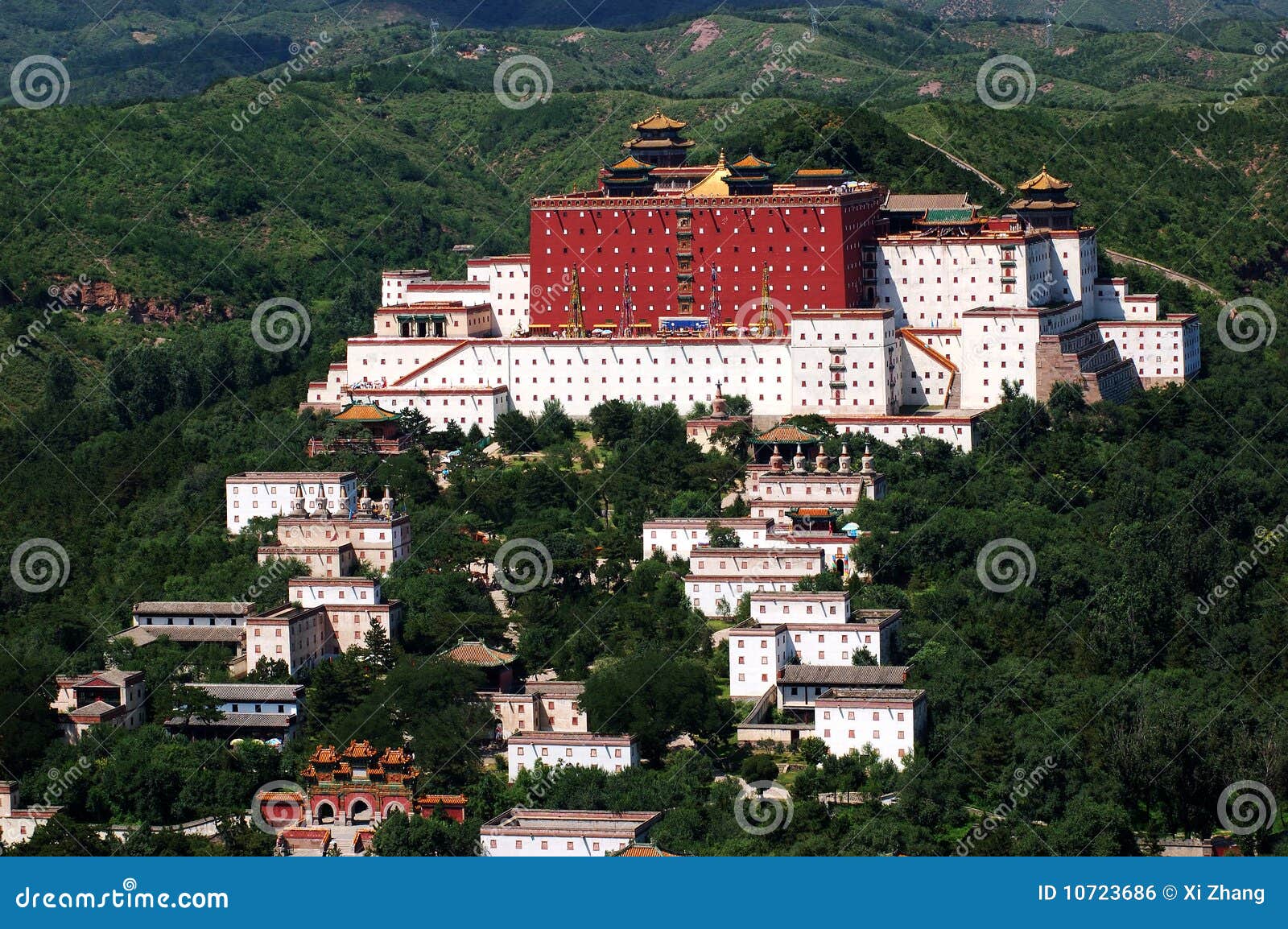 Small Potala Palace Stock Photography | CartoonDealer.com #53429360