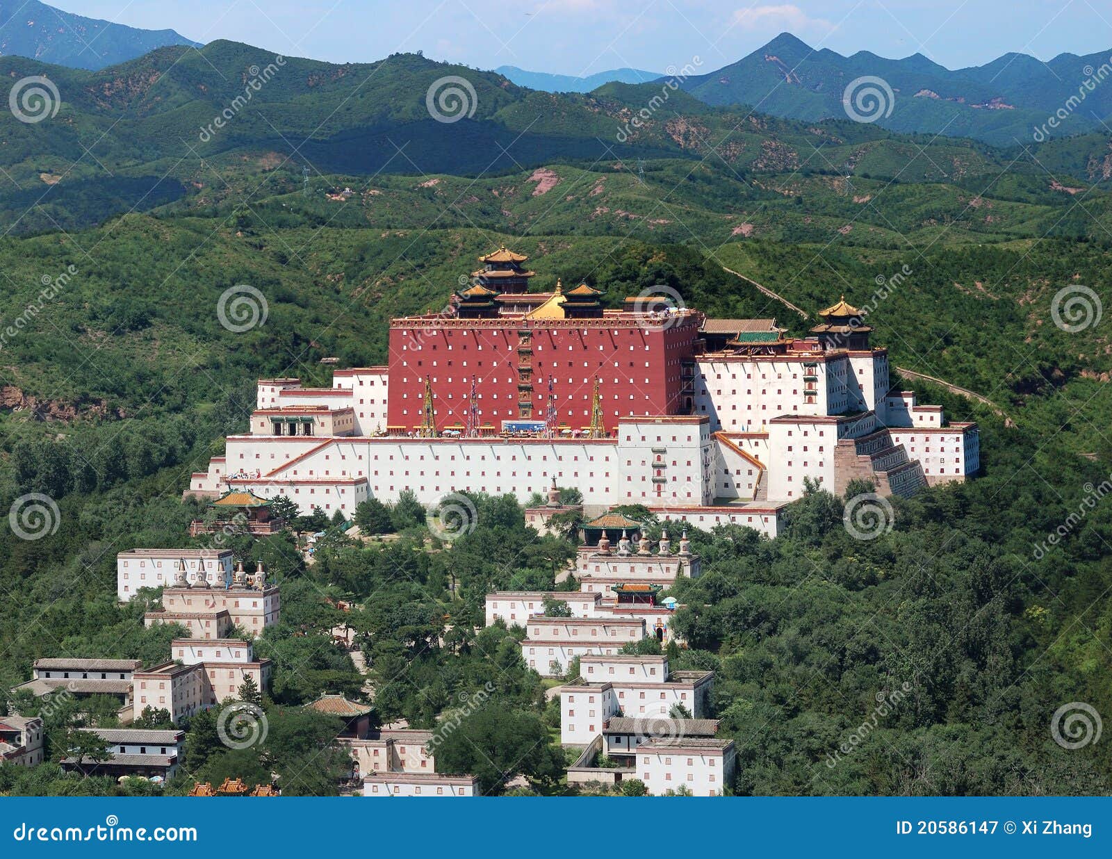 Small Potala Palace Stock Photography | CartoonDealer.com #53429360