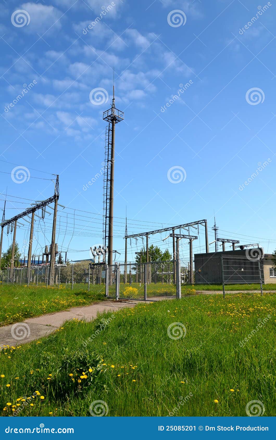 Small power plant stock image. Image of industrial, technology - 25085201