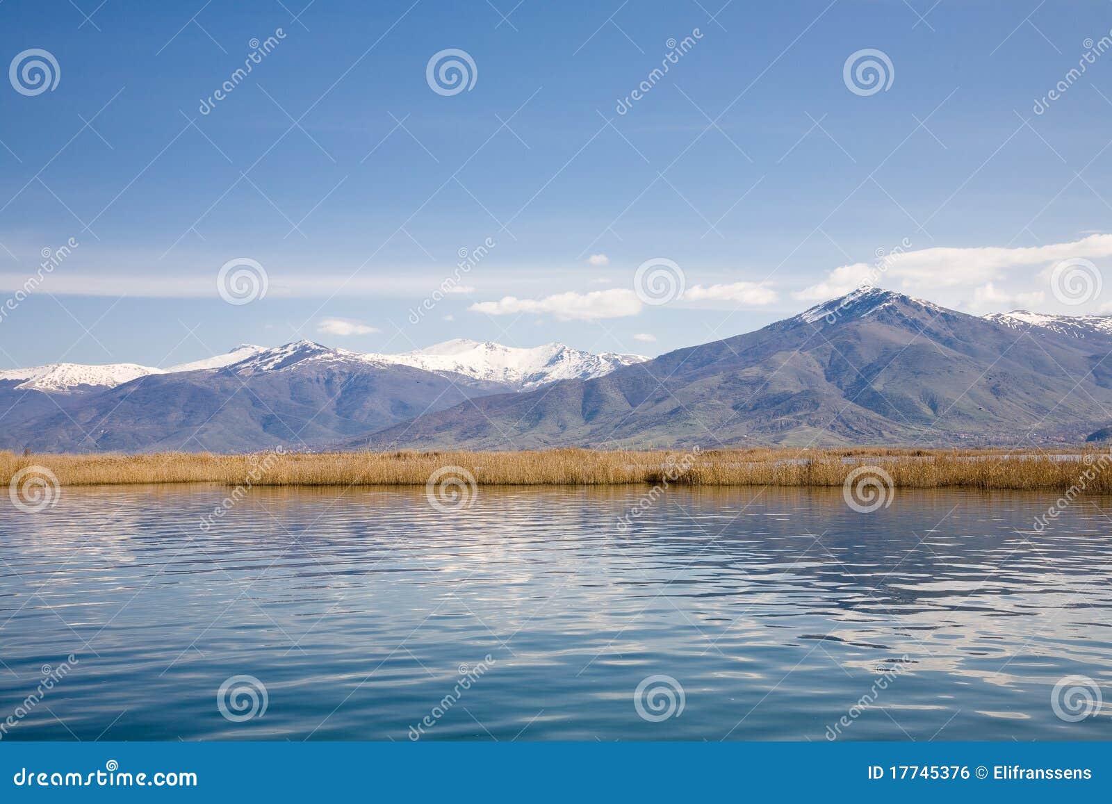 Small Prespa Lake, Greece stock photo. Image of nature - 17745376