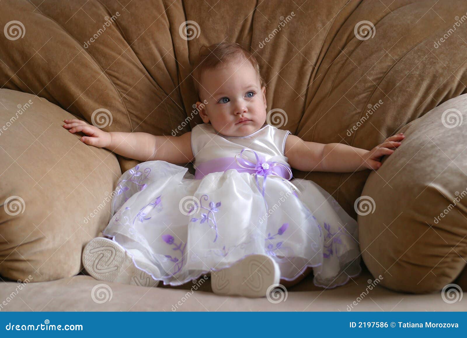 Small princess stock photo. Image of eyes, dress, expression - 2197586