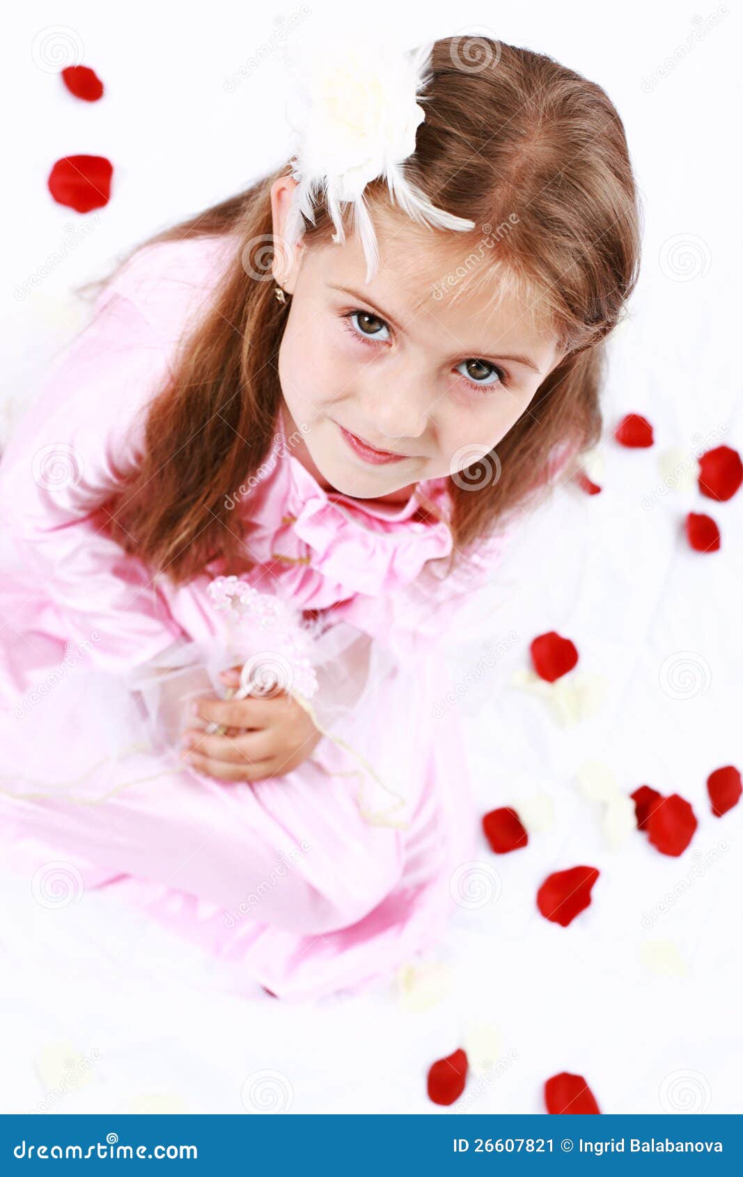 Small princess stock image. Image of people, long, costume - 26607821