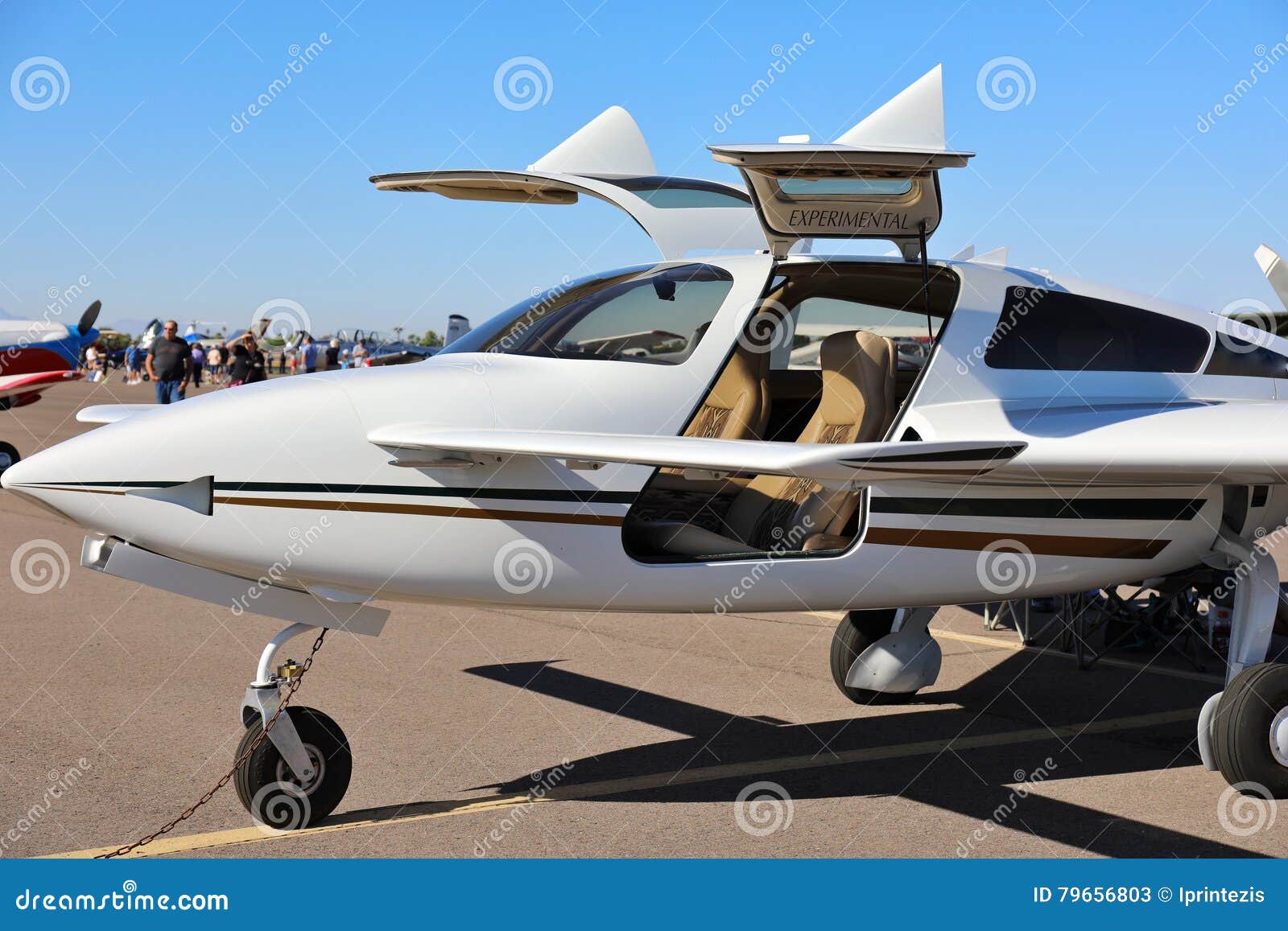 Small Private Plane editorial stock photo. Image of private - 79656803