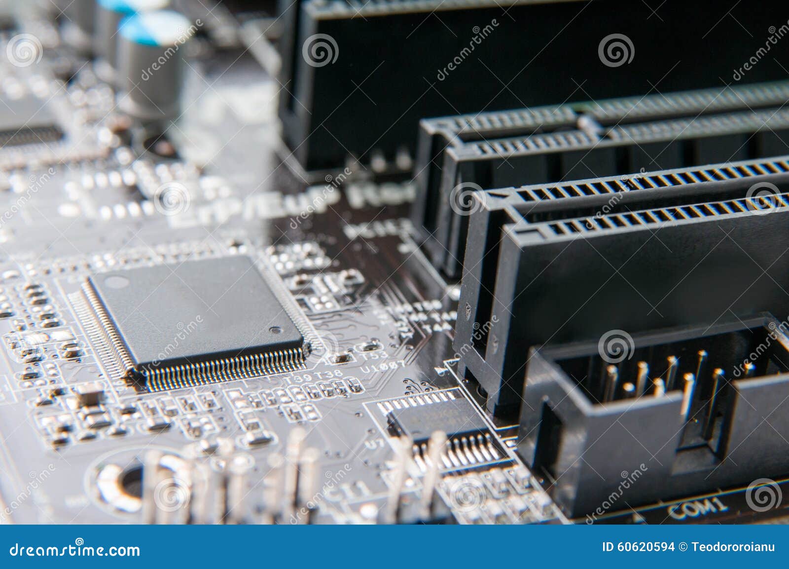 Small processor stock photo. Image of colour, board, computer - 60620594