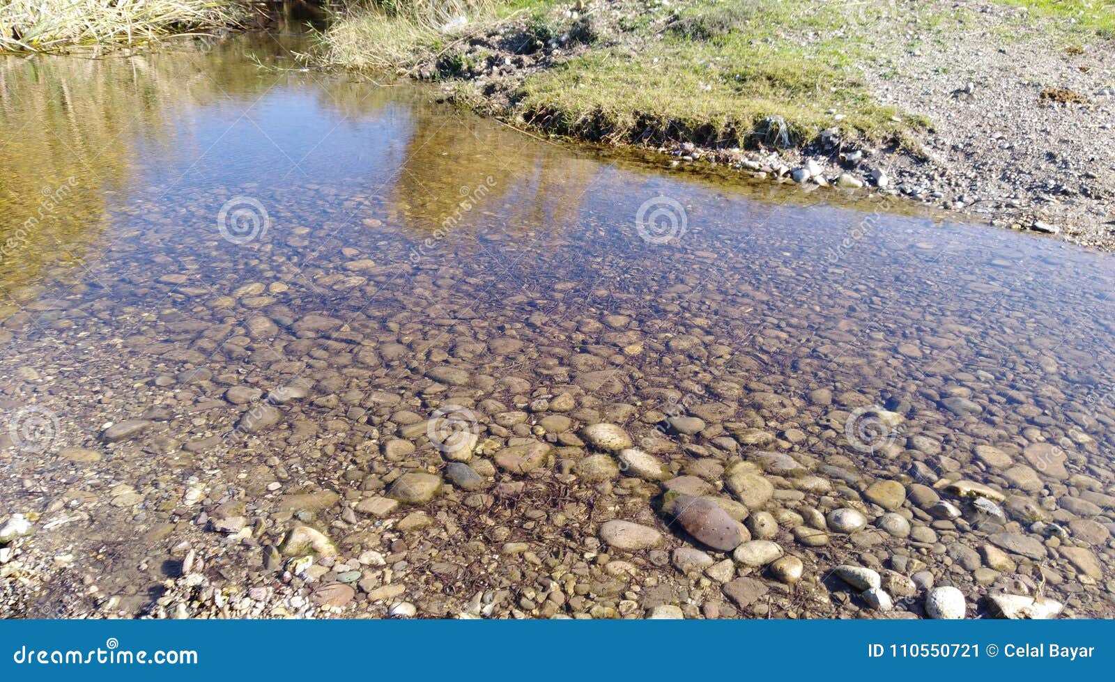 Small puddle stock image. Image of valonia, small, esenler - 110550721