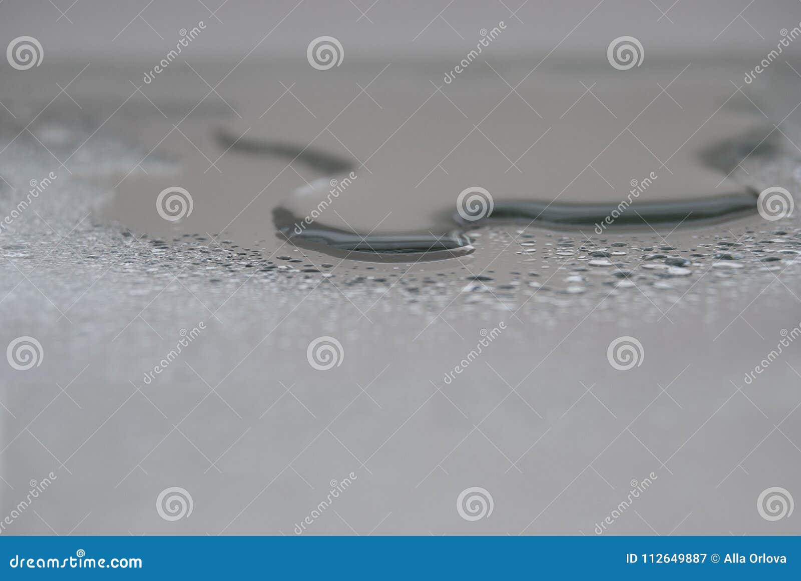 Small Puddle Of Water