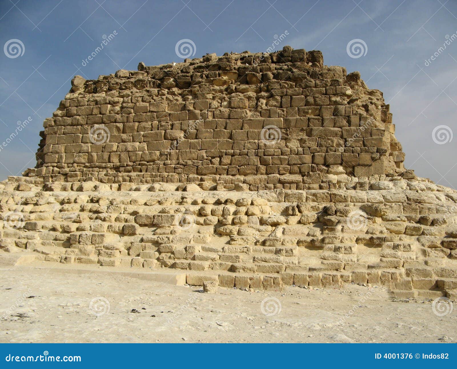 Small pyramid, Giza stock photo. Image of cairo, outdoors - 4001376