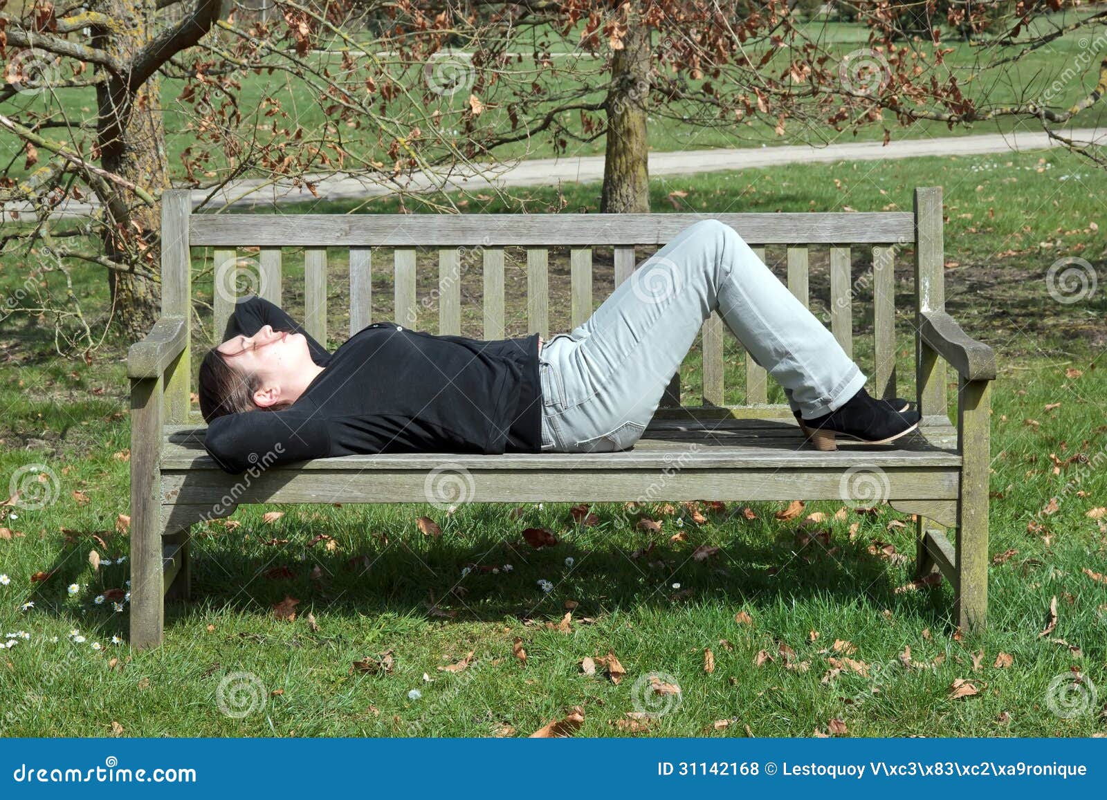 Small quiet nap stock photo. Image of holidays, brunette - 31142168