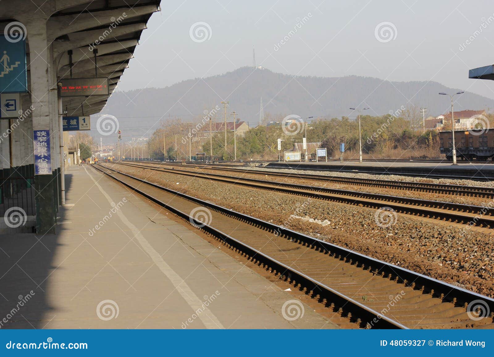 The small railway station editorial photography. Image of building ...