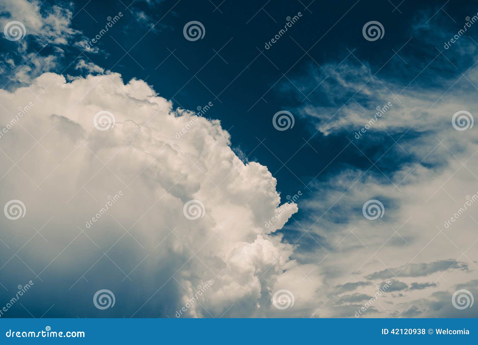 Small Rain and the Cloud stock photo. Image of atmosphere - 42120938