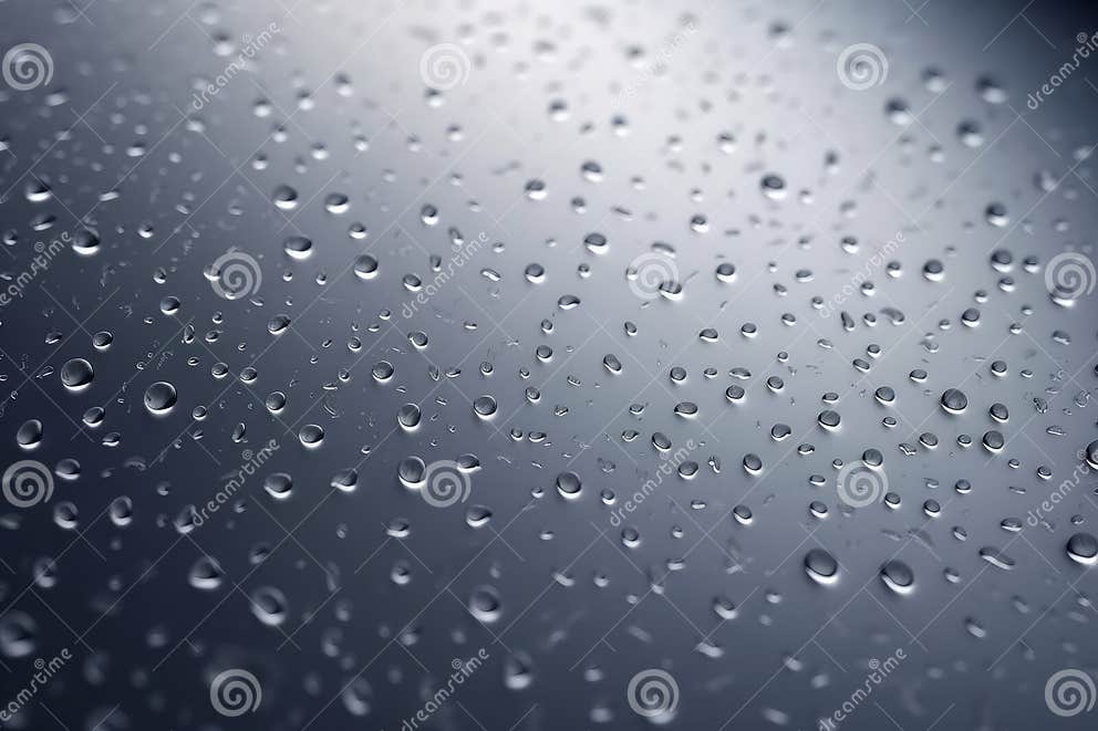 Small Raindrops on Different Gradient Color Background Generative AI ...