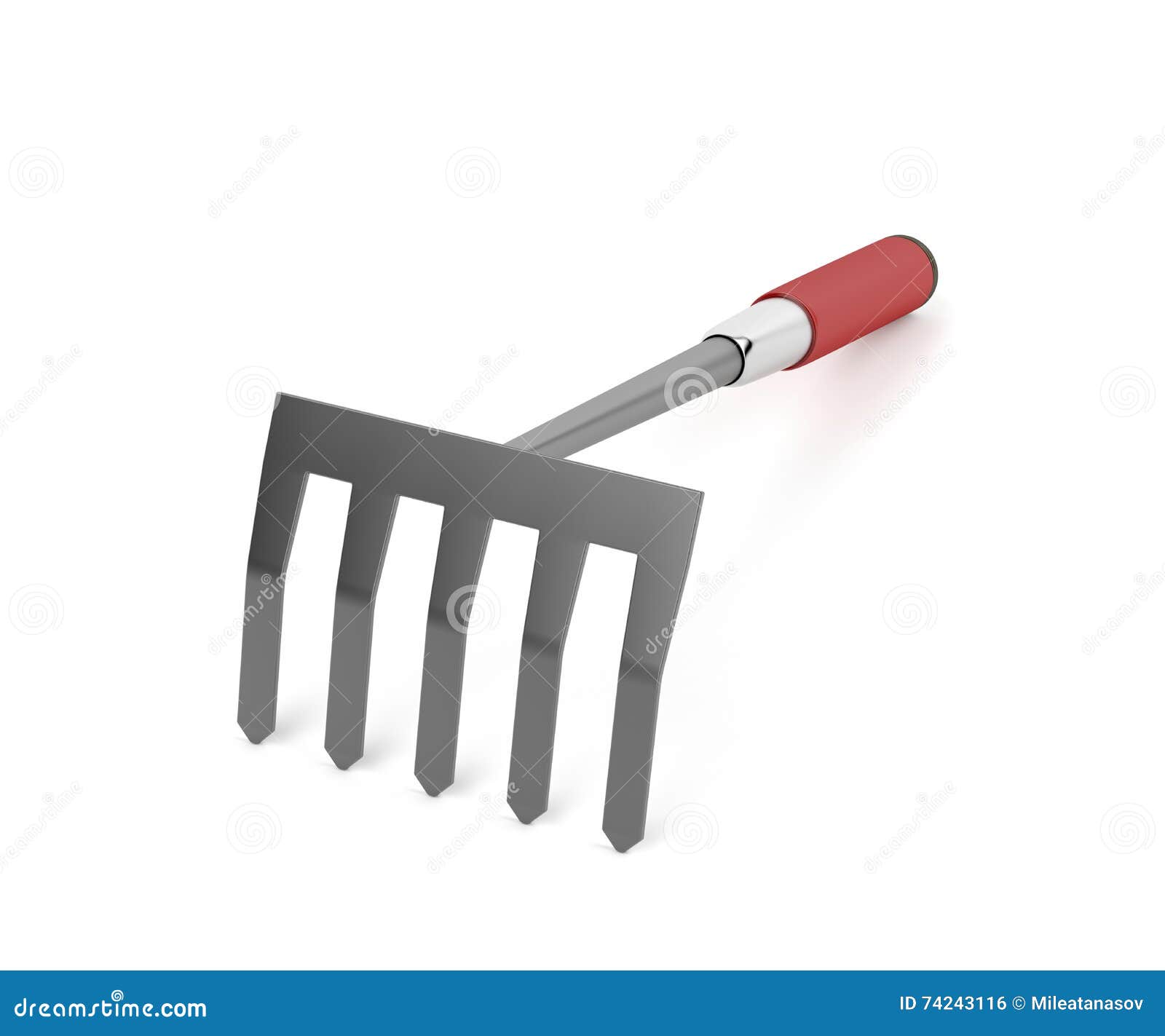 Small Rake Royalty-Free Stock Photography | CartoonDealer.com #51591941