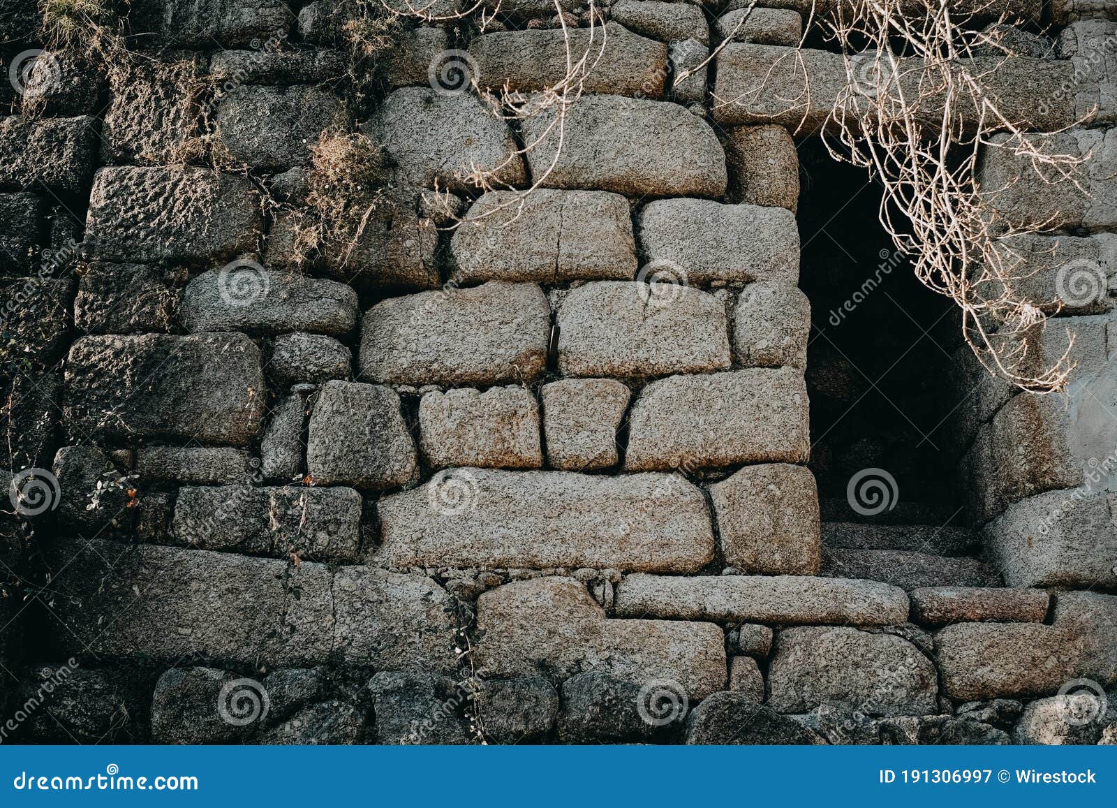 Small Rectangular Window On The Roof Of The Building Royalty-Free Stock ...