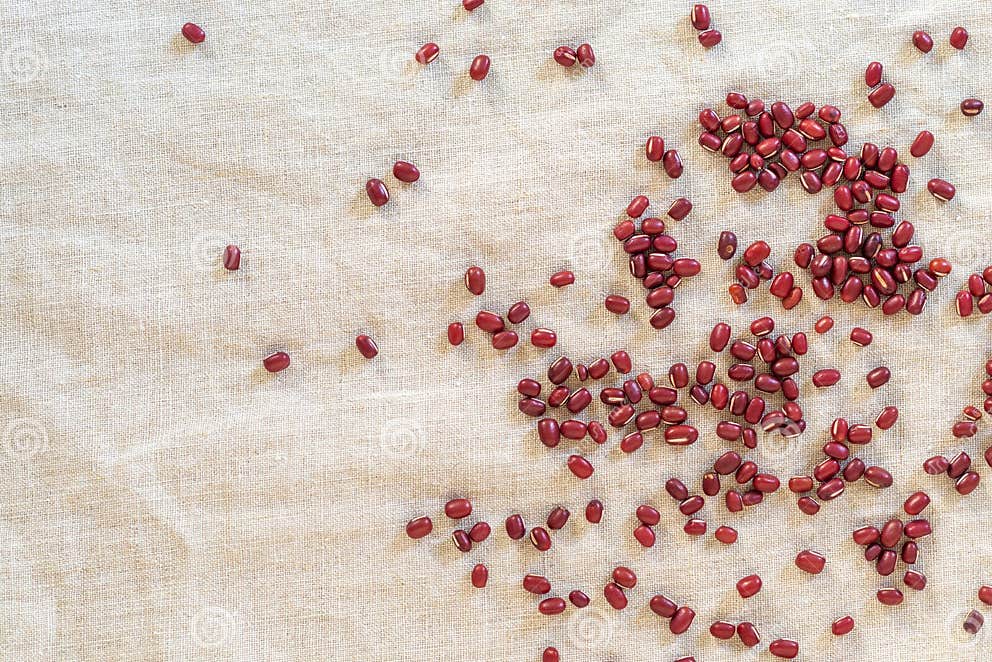 Small Red Bean Food Background. Stock Image - Image of diet, grain ...