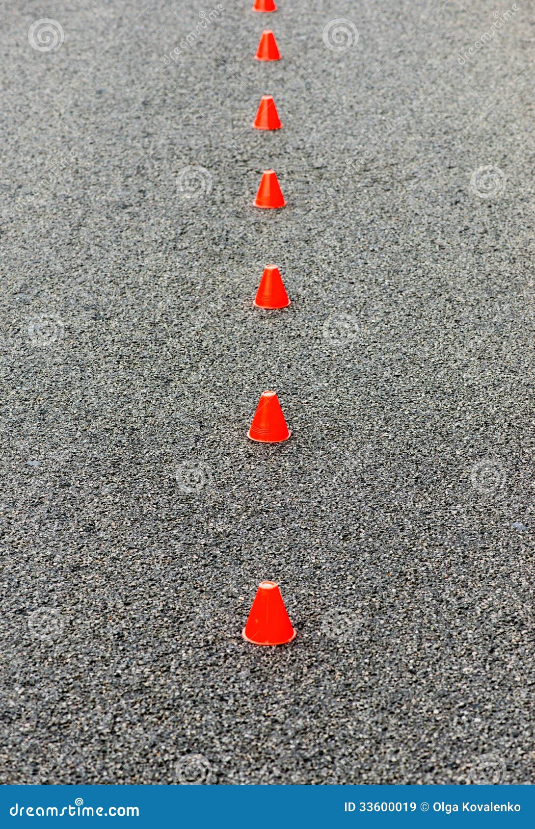 Small red cones on the ace stock image. Image of background - 33600019