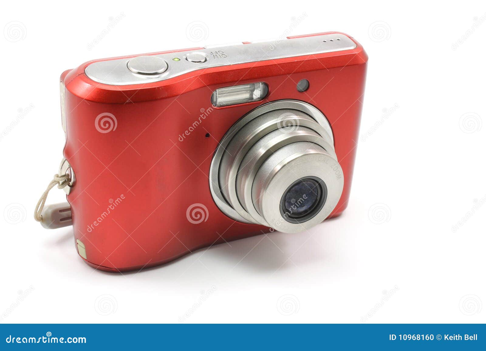 Small, red, digital camra stock photo. Image of shoot - 10968160