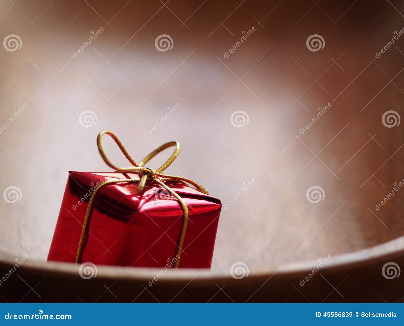 Small red gift stock image. Image of gift, birthday, space - 45586839