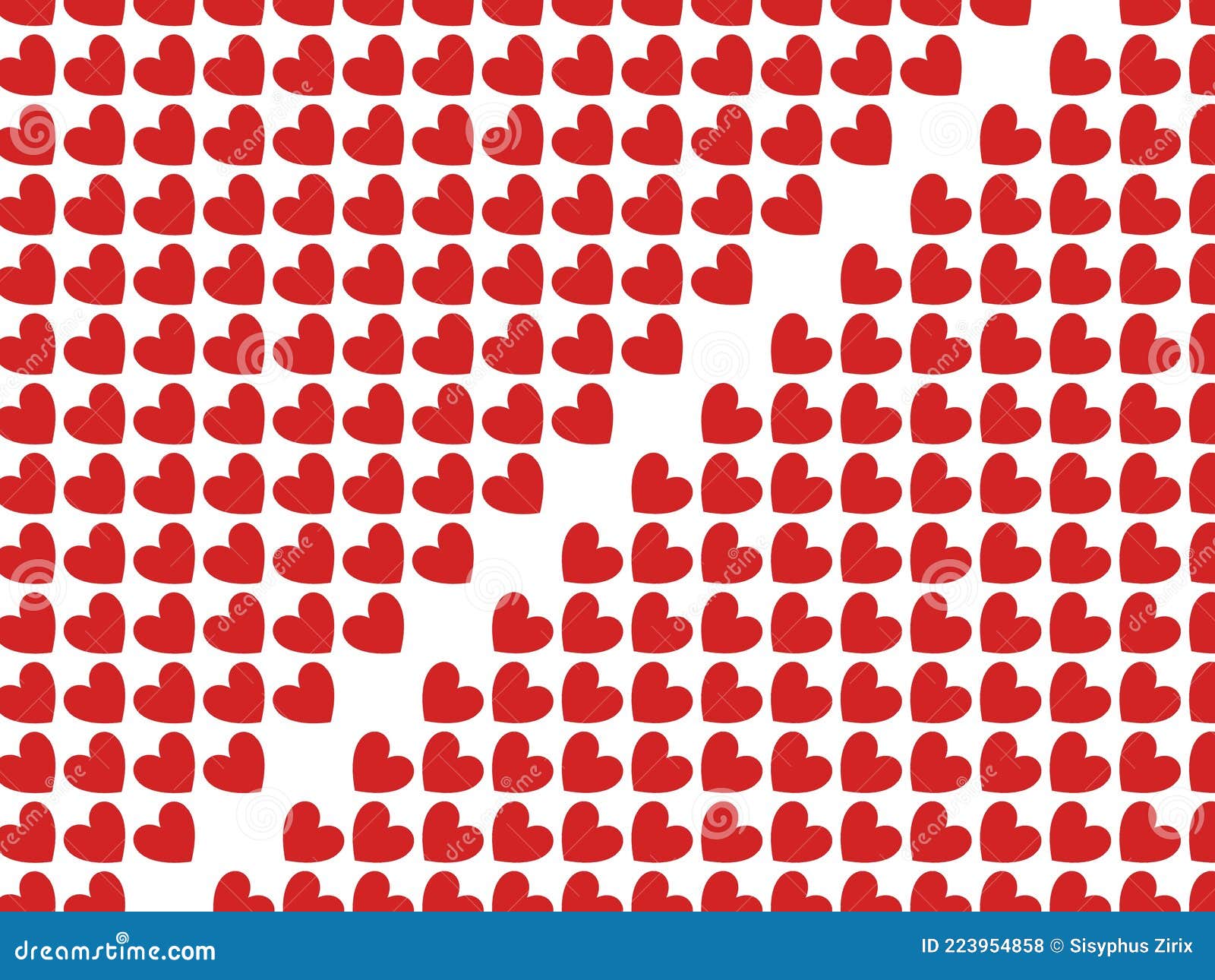 Small Red Heart Shape, Illustration Image Stock Illustration ...