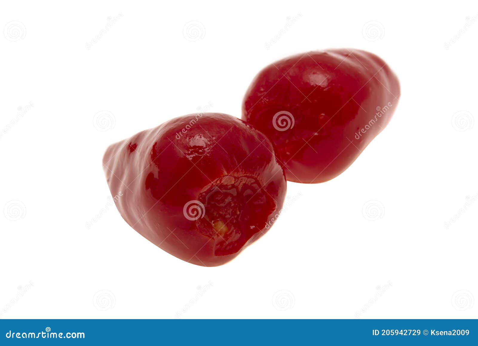 Small red pepper isolated stock image. Image of healthy - 205942729