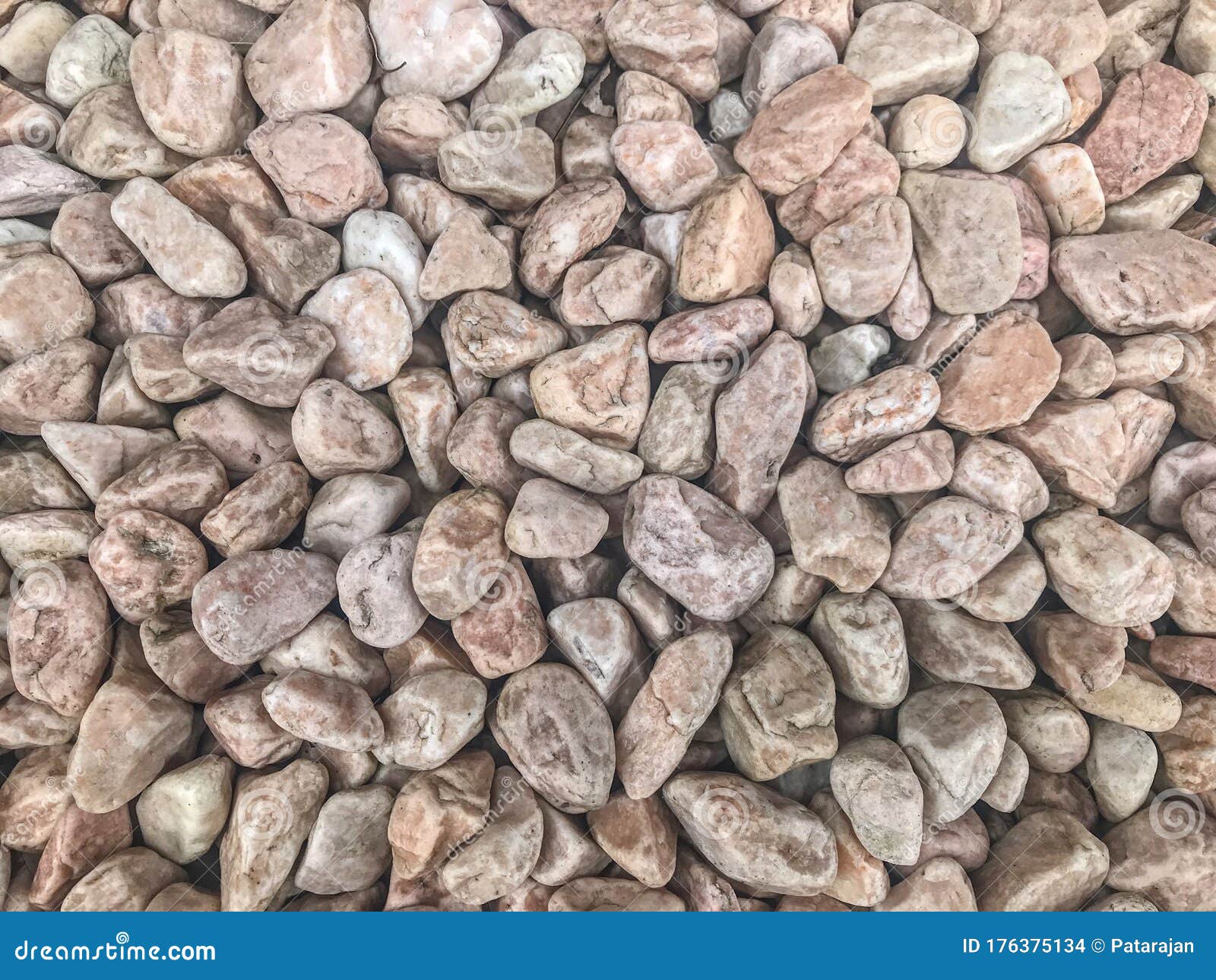 Small Red Random Shape Rock Stones Ground. Stock Photo - Image of grit ...