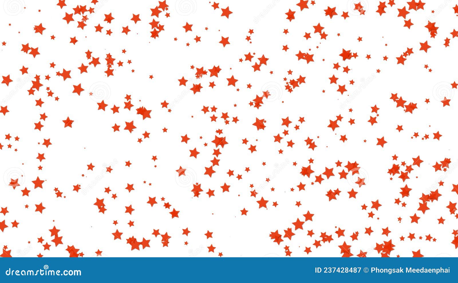 Small Red Star on the White Background. Stock Illustration ...