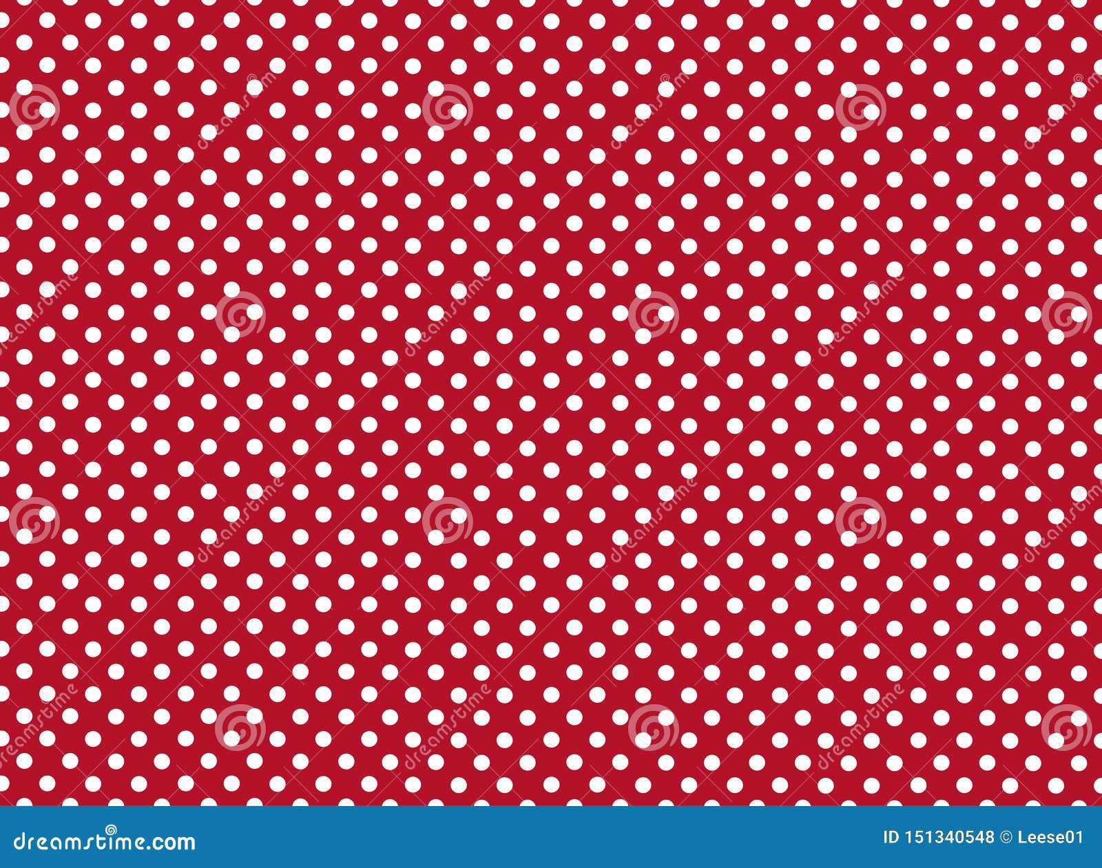 Small Red and White Polka Dot Background Stock Vector - Illustration of ...