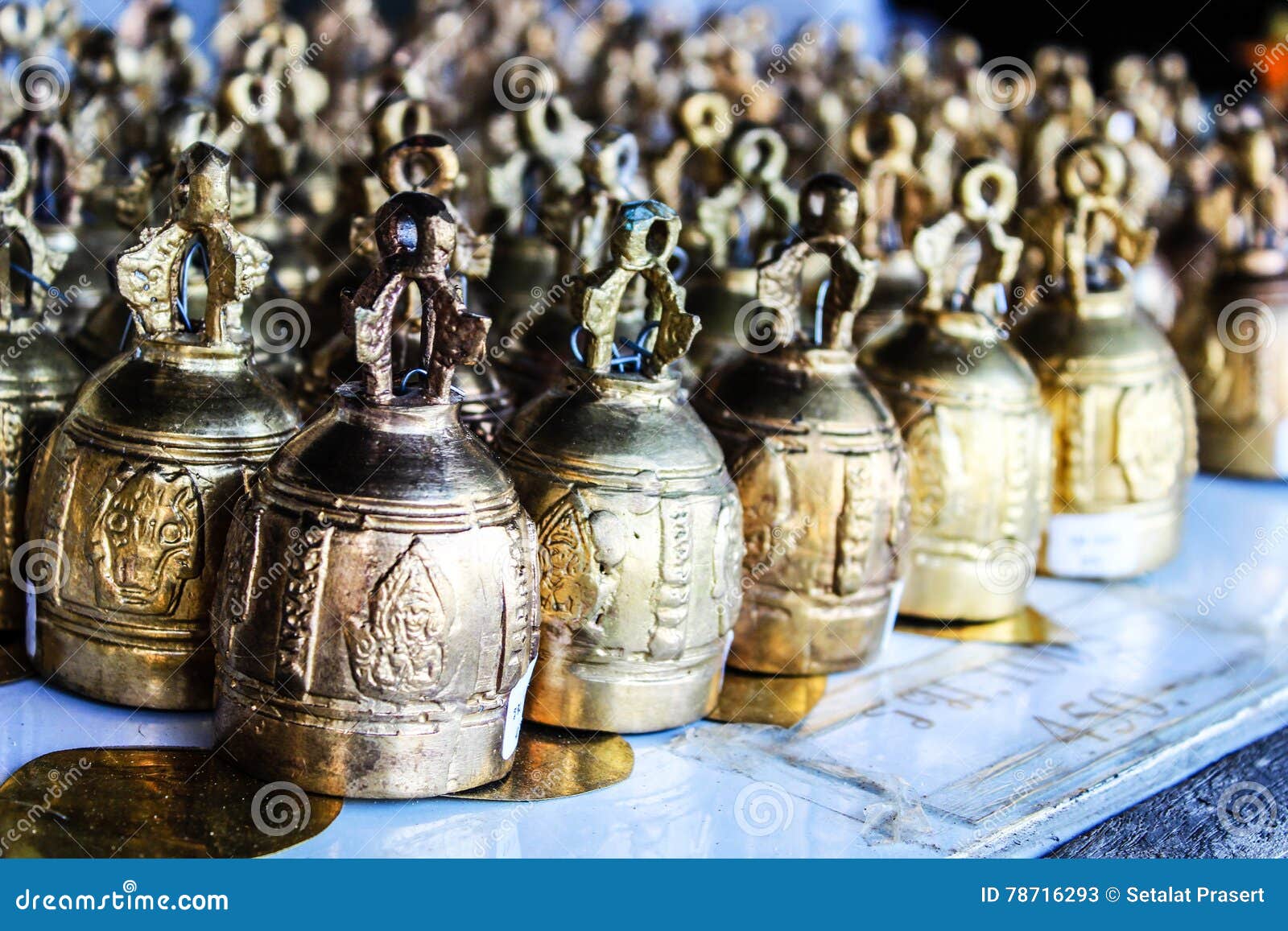 The small religion bells stock image. Image of culture - 78716293