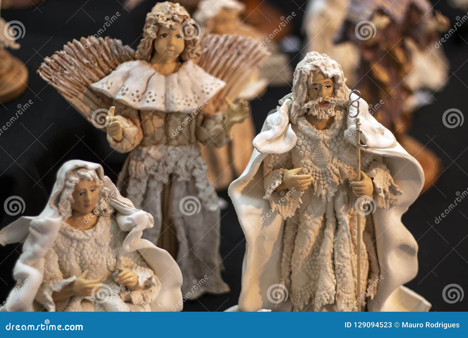 Small religious figurines editorial stock photo. Image of people ...