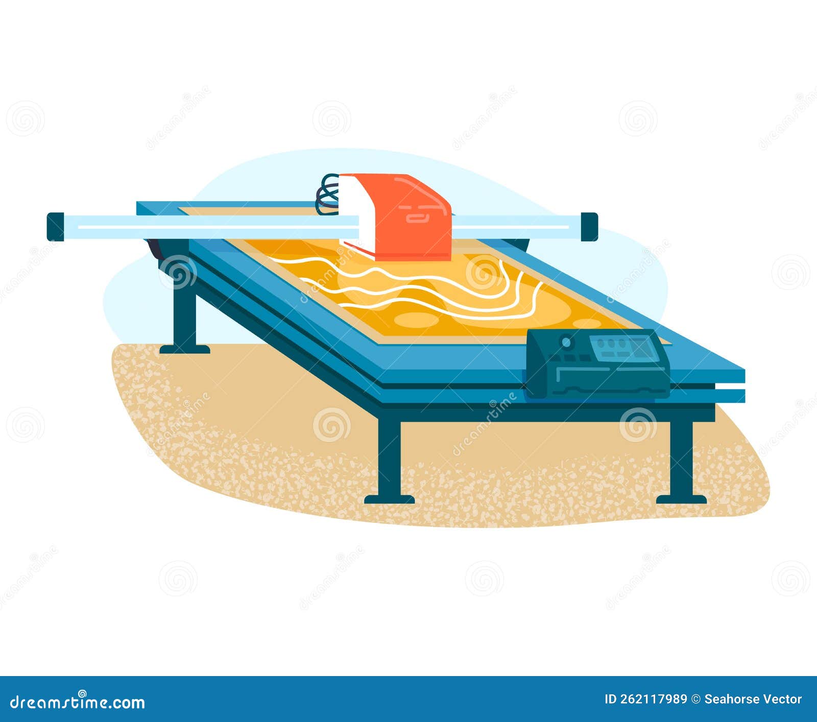 Office Replicate Machine, Male Character Standing Copies Document ...