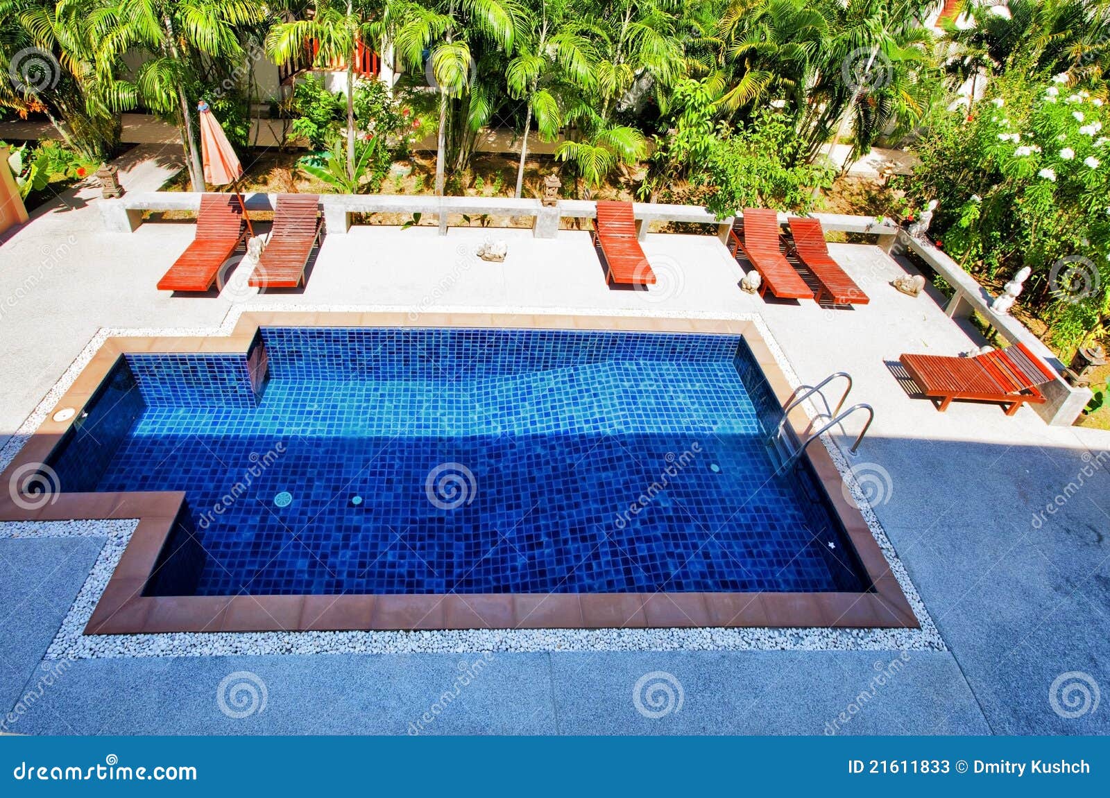 Small resort pool stock image. Image of holiday, nature - 21611833