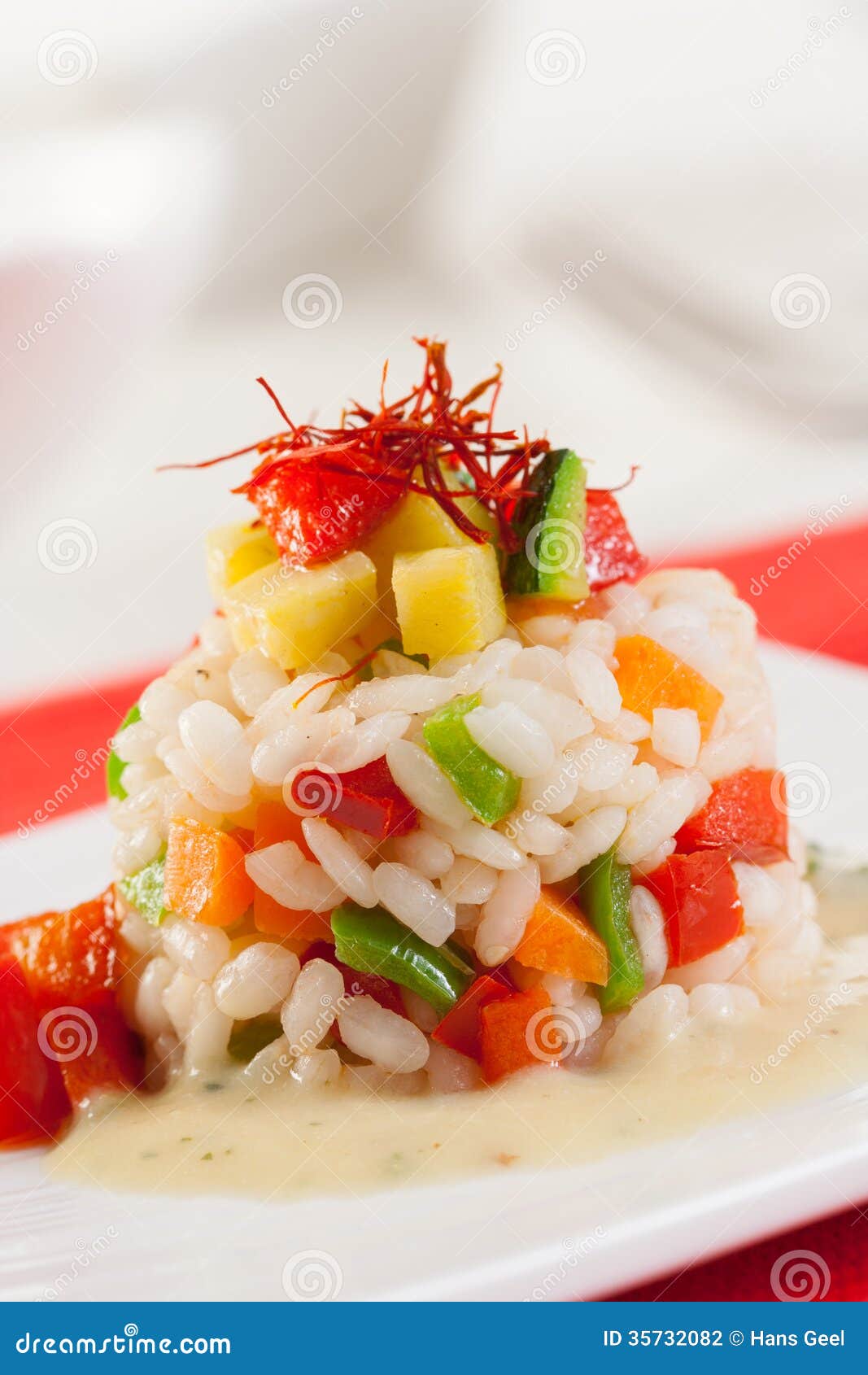 Small rice appetizer stock photo. Image of serving, cereal - 35732082