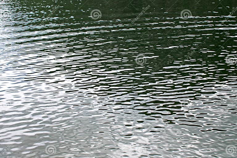 Small Ripples in the Water of a Lake Stock Image - Image of water ...