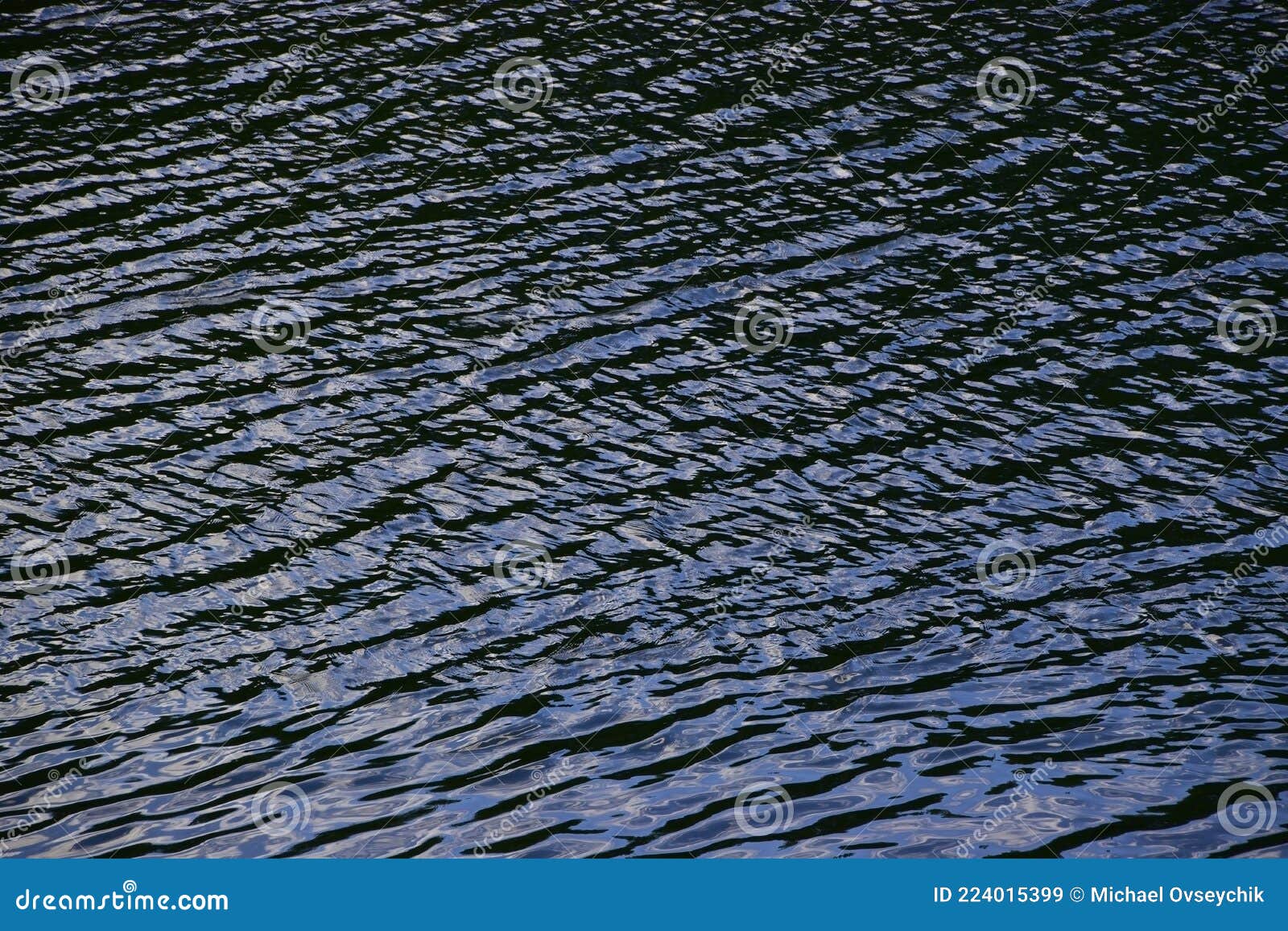 Small Ripples on the Water Surface Stock Image - Image of aquatic ...
