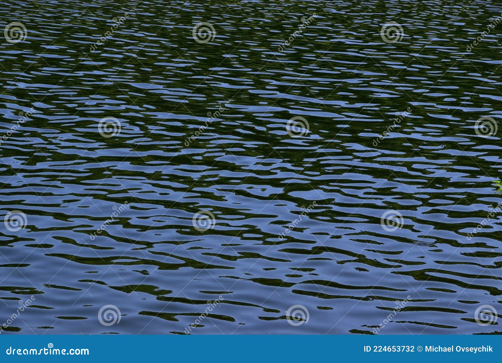 Small Ripples on the Water Surface Stock Photo - Image of reflective ...