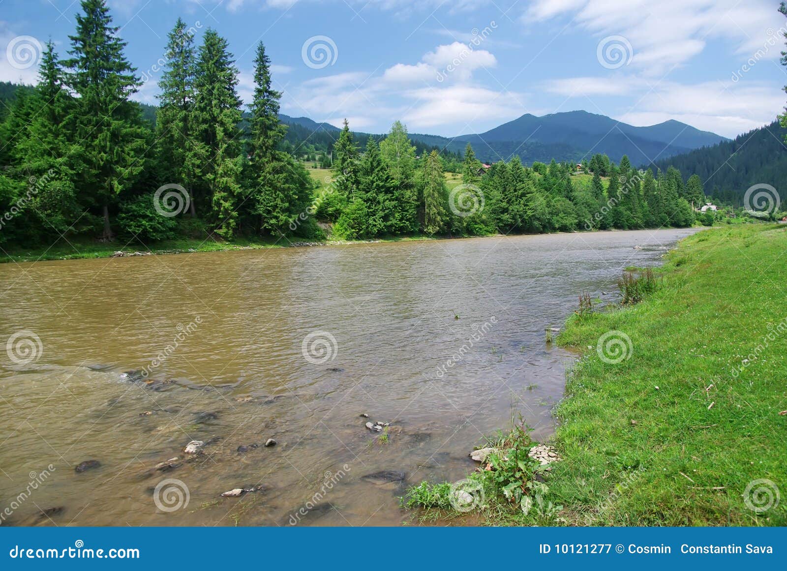 Small river stock image. Image of ceahlau, brooks, filters - 10121277