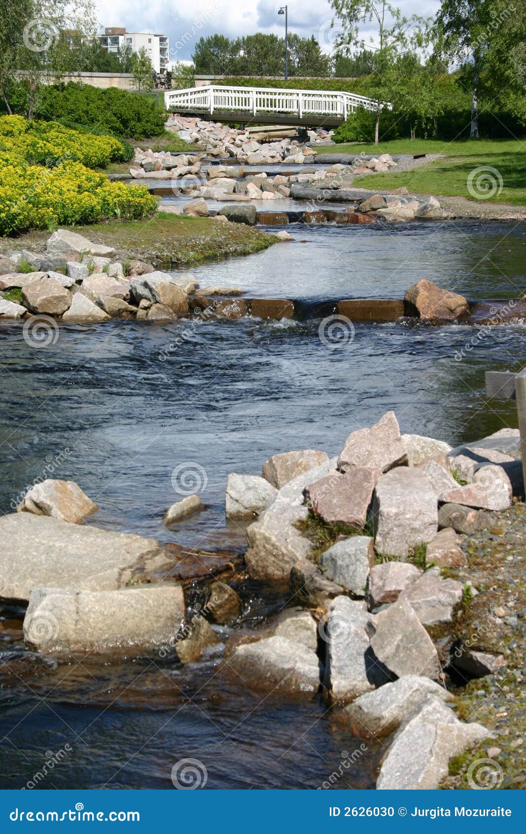 Small river stock photo. Image of stream, spring, recreation - 2626030