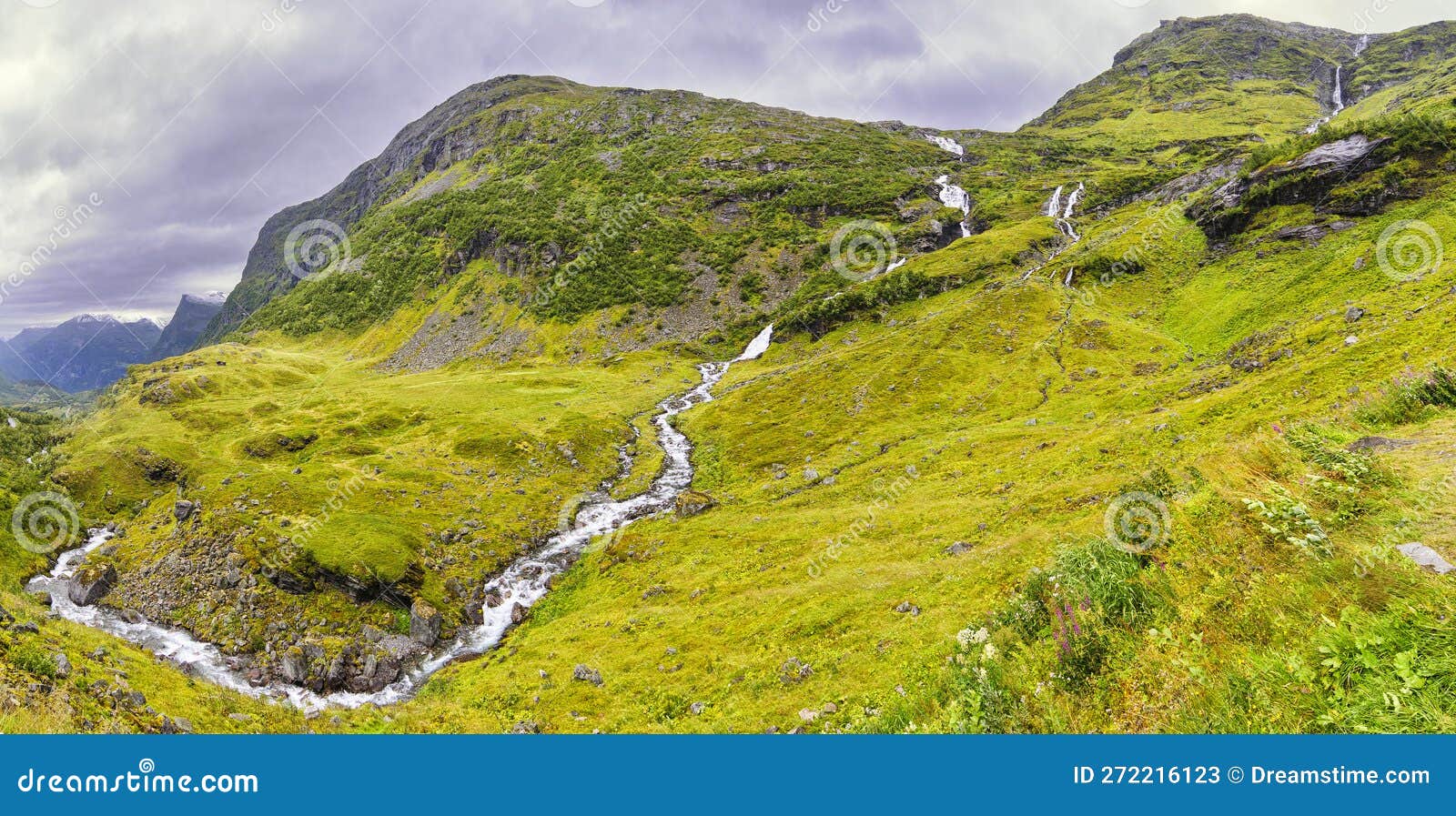 The small river stock image. Image of scandinavia, lake - 272216123