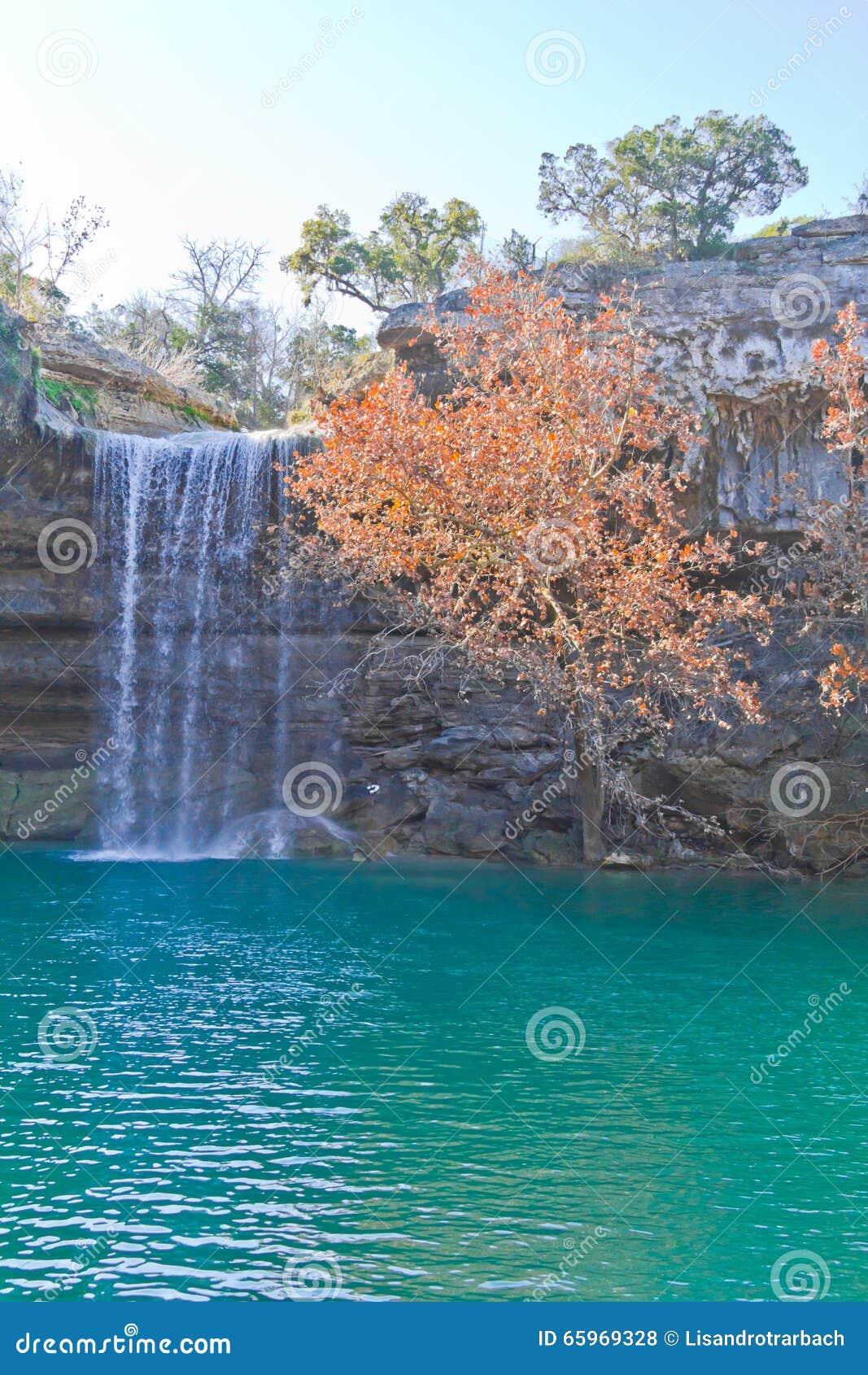 Small River at Hamilton Pool Stock Photo - Image of hamilton, river ...