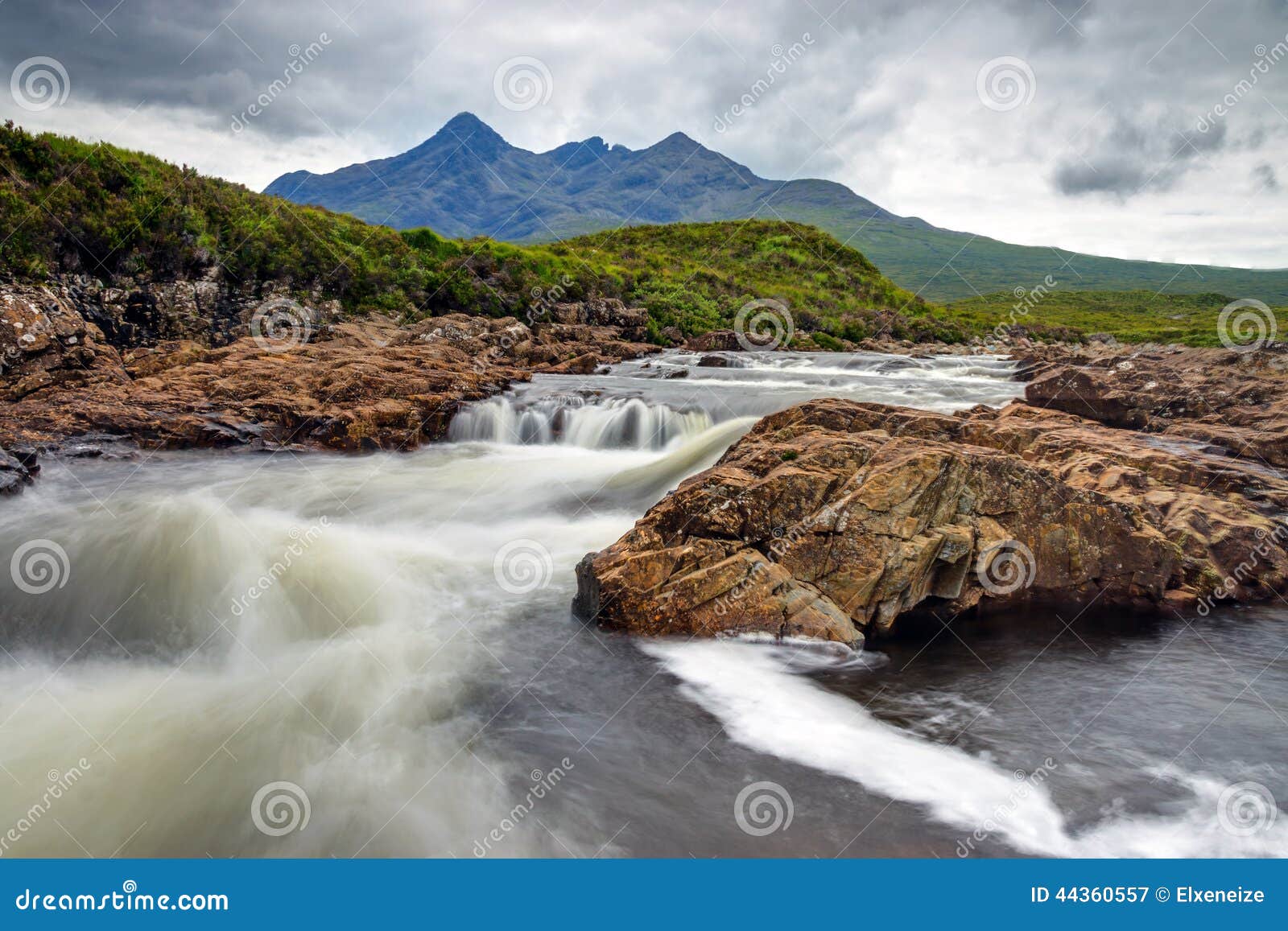 The River Rha On The Isle Of Skye Royalty-Free Stock Image ...